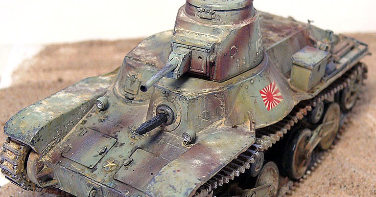 JUY's Modelling Blog: Type 95 Ha-Go light tank