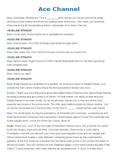 radio broadcasting script tagalog - philippin news collections