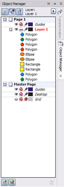 Object Manager Coreldraw - Nirwana Sitoeking