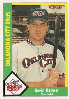 Texas Rangers Cards: Minor League Monday - Kevin Reimer, 1990 CMC.