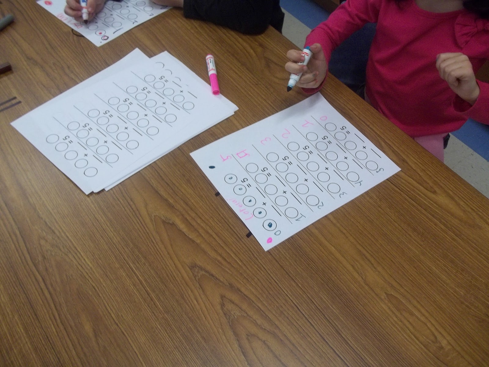 Math Tubs in Kindergarten: Addition fun in Kindergarten