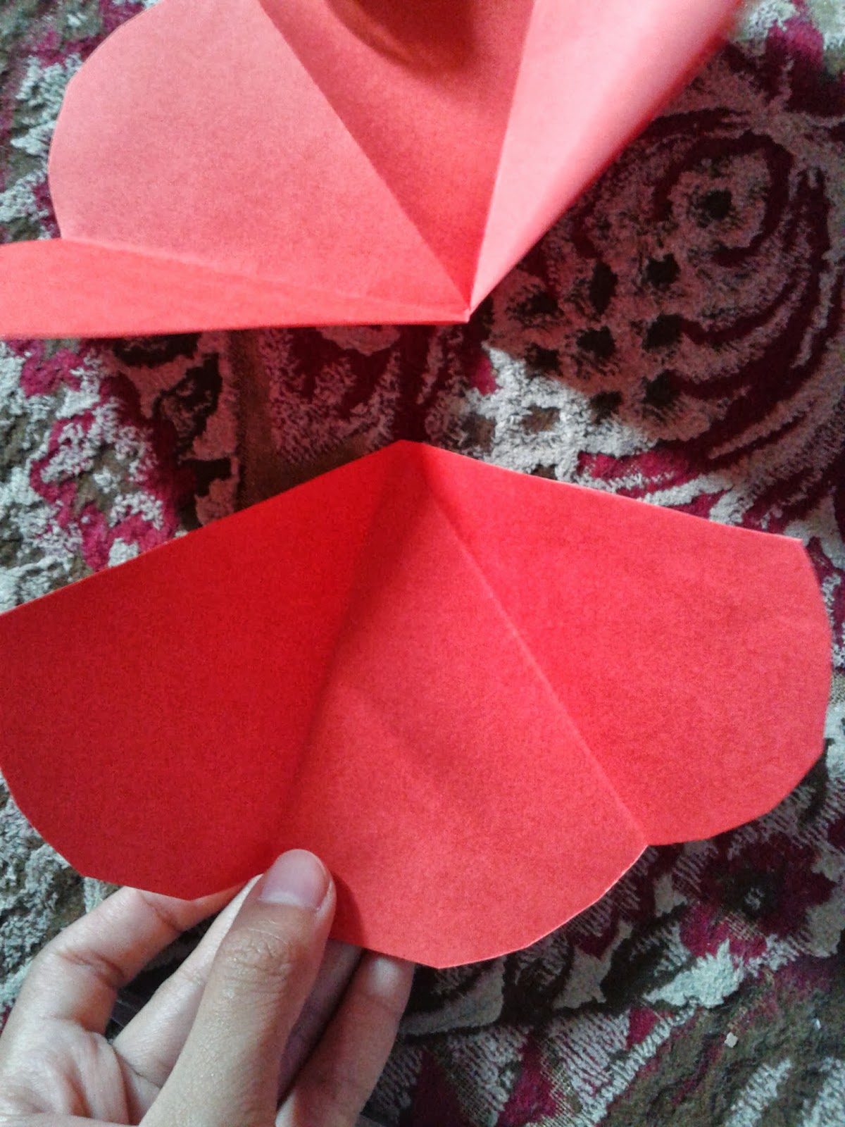 Cik Pepatung: DIY: Bunga ros besar mudah (Rose Foam)