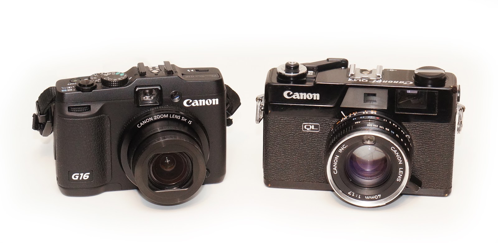 KulTur i Natur: Canonet QL17 i kamerahyllan