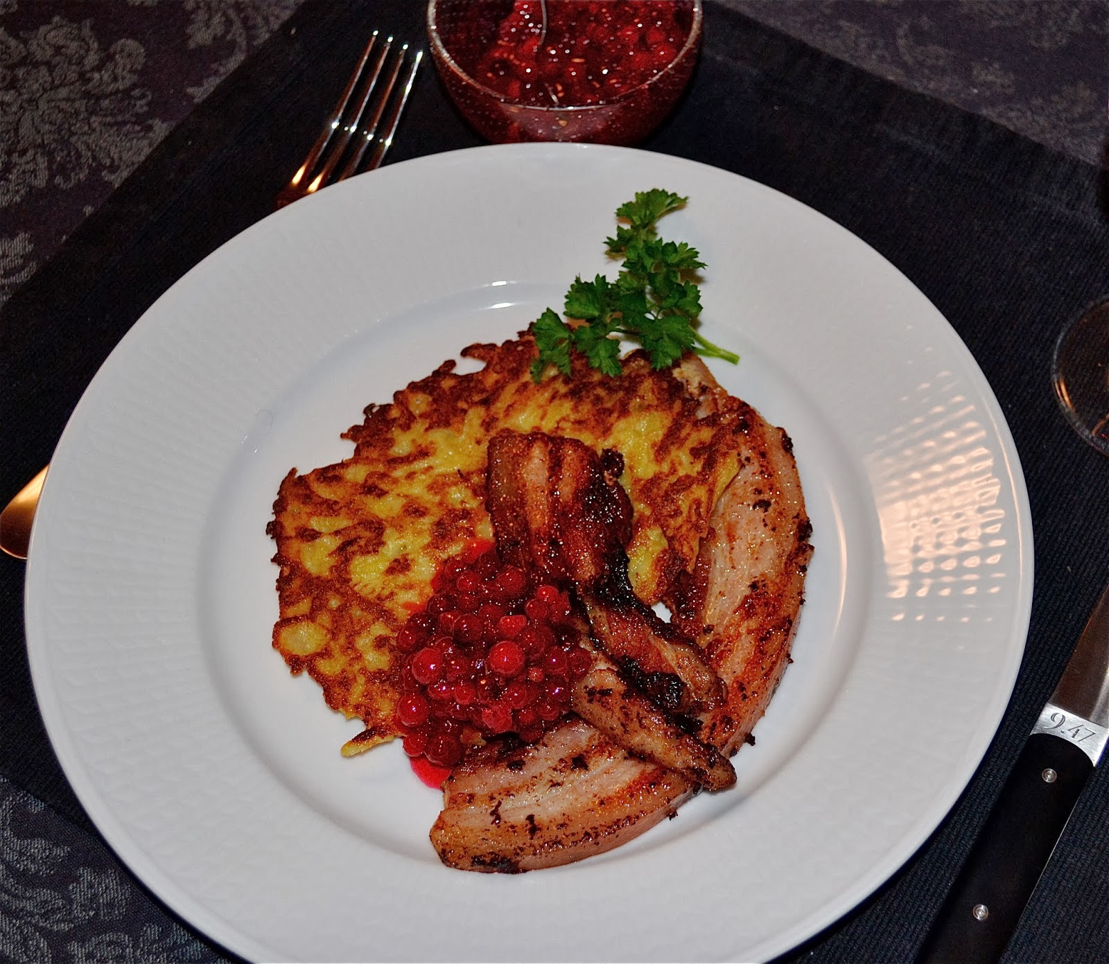 mmm recept: Raggmunk med stekt rimmat Fläsk