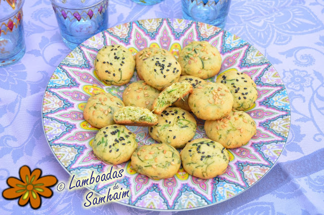 Lamboadas de Samhaim: Cookies de algas y sésamo