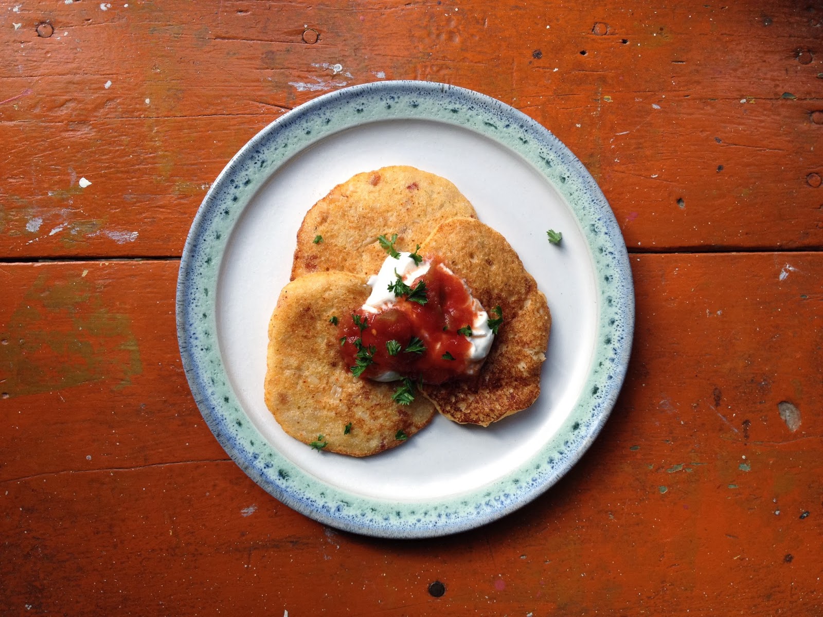 Said Melanie: Mexican Corn Pancakes