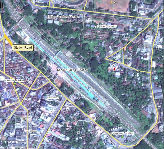 Jeevan's KALLI VALLI : Kannur A study with an Old Map