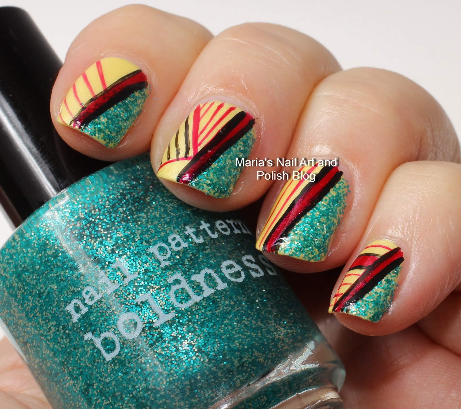 Marias Nail Art and Polish Blog: Nail Pattern Boldness Don't Drop That ...