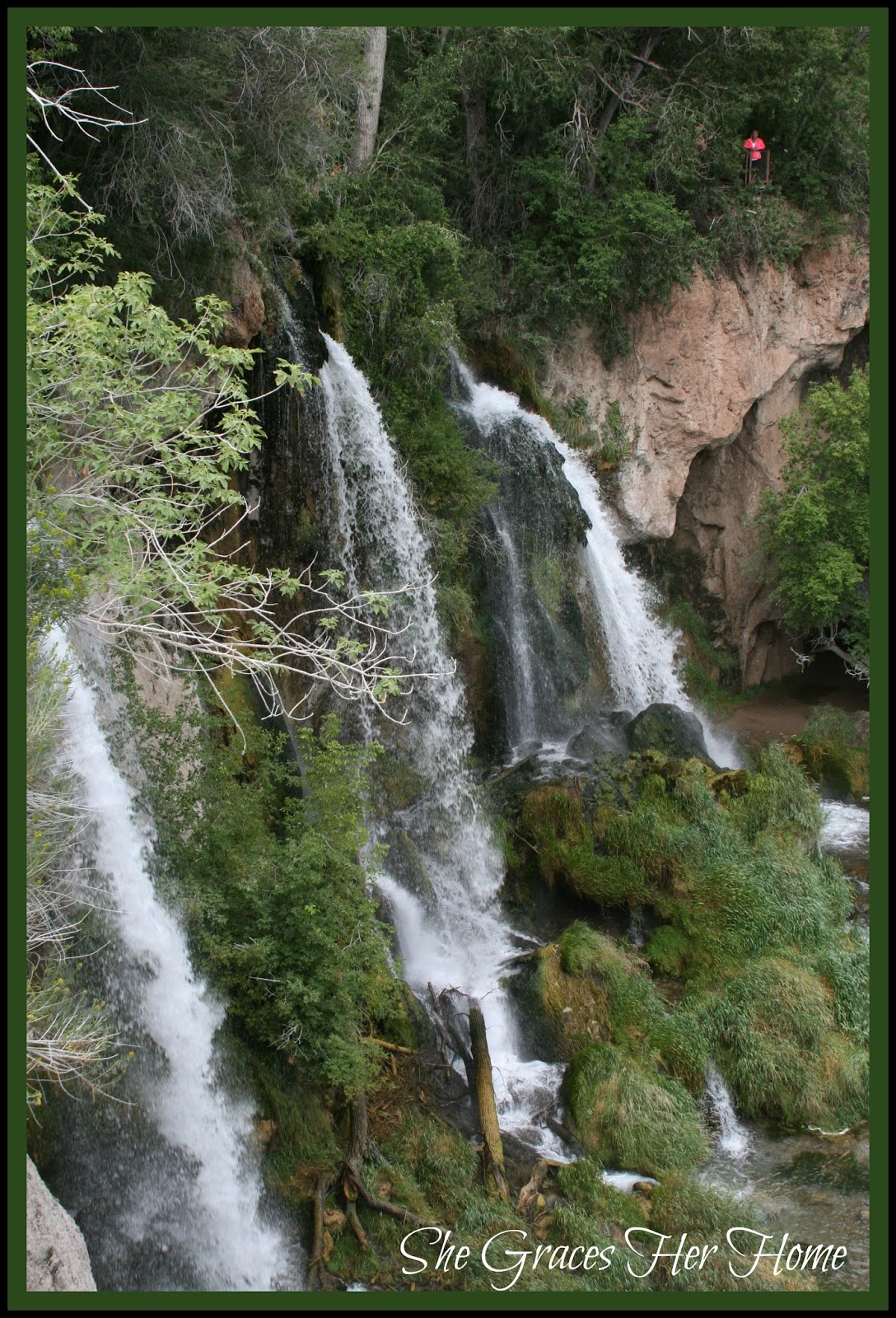 She Graces Her Home In God's Beauty: Springs of Living Water