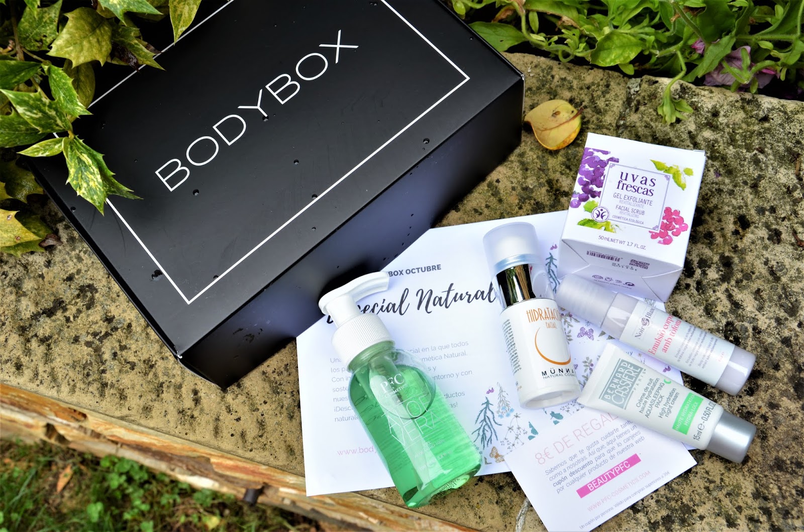 El Baúl de Raquel: BODYBOX OCTUBRE - ESPECIAL NATURAL