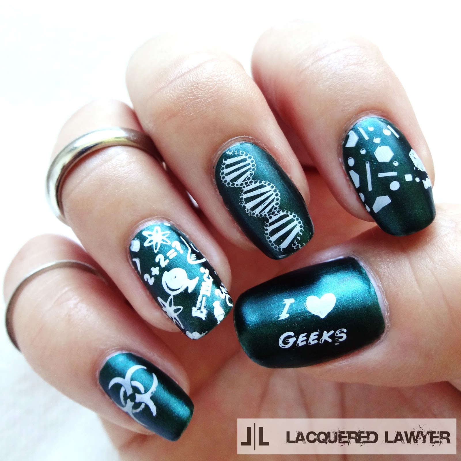 Lacquered Lawyer | Nail Art Blog: Scientific Stamping