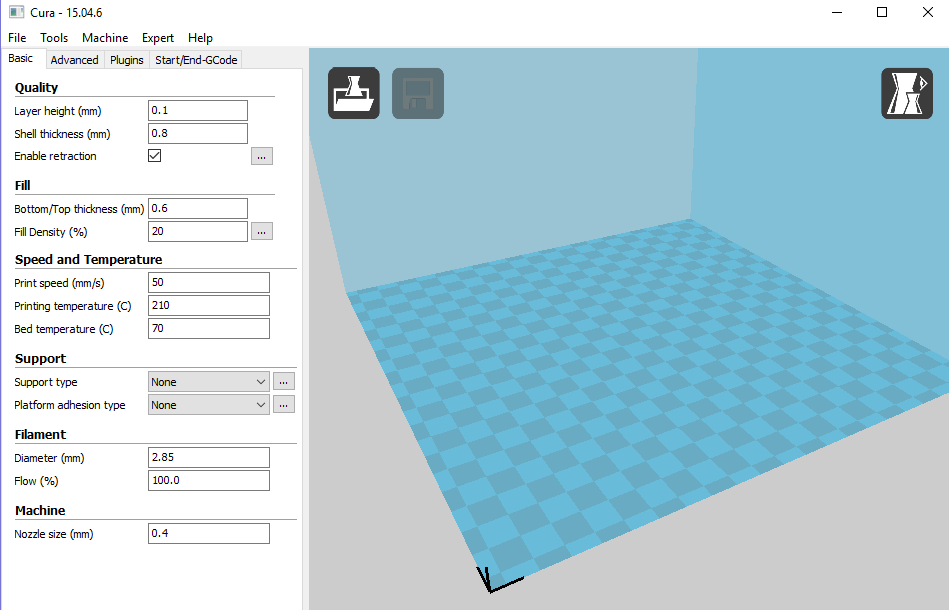 3D Printing Robotics: Cura Installation Tutorial for 3D Printer ...