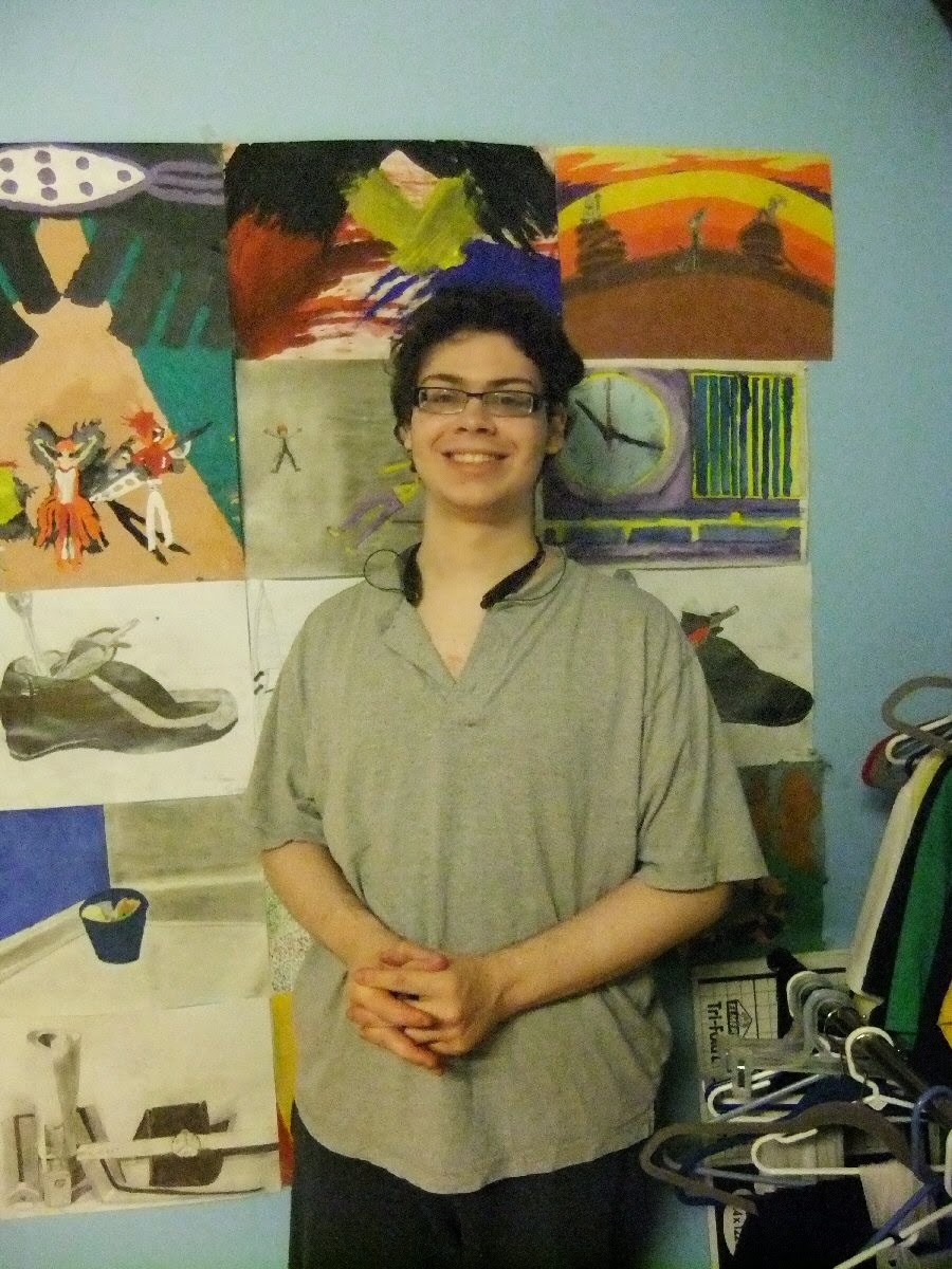 Pauline Persing Art, Writing,& Natural History: Happy Birthday, Treven