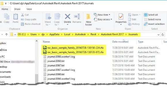 BIM Chapters: Autodesk Revit's "Secret" Backup Location