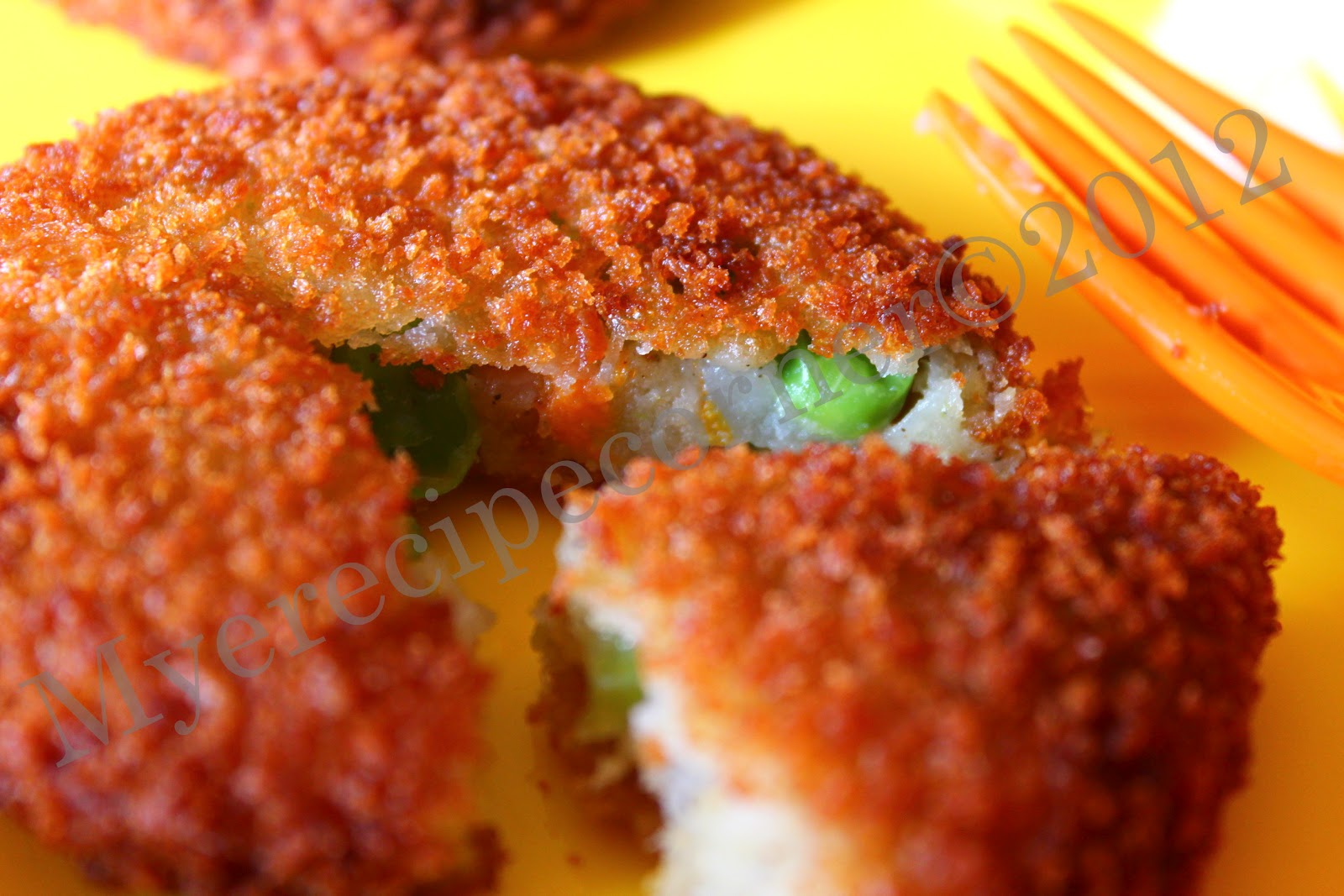 Mye's Kitchen: Vegetable Cutlet Recipe