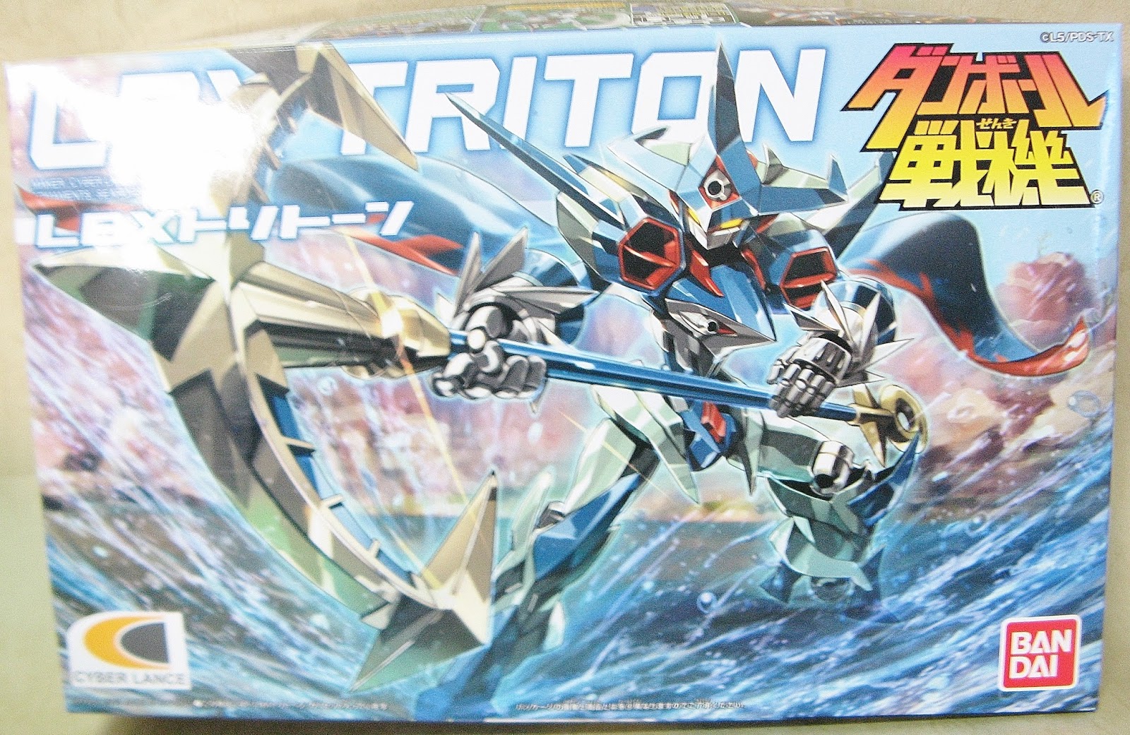 "Dan-Ball Senki "紙箱戰機W LBX 1 : 1 TRITON 特靈頓