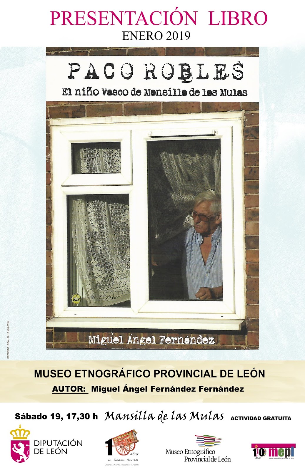 ETNOLEON: Etnografía León: PRESENTACIÓN LIBRO: "PACO ROBLES. El niño vasco de Mansilla de las ...