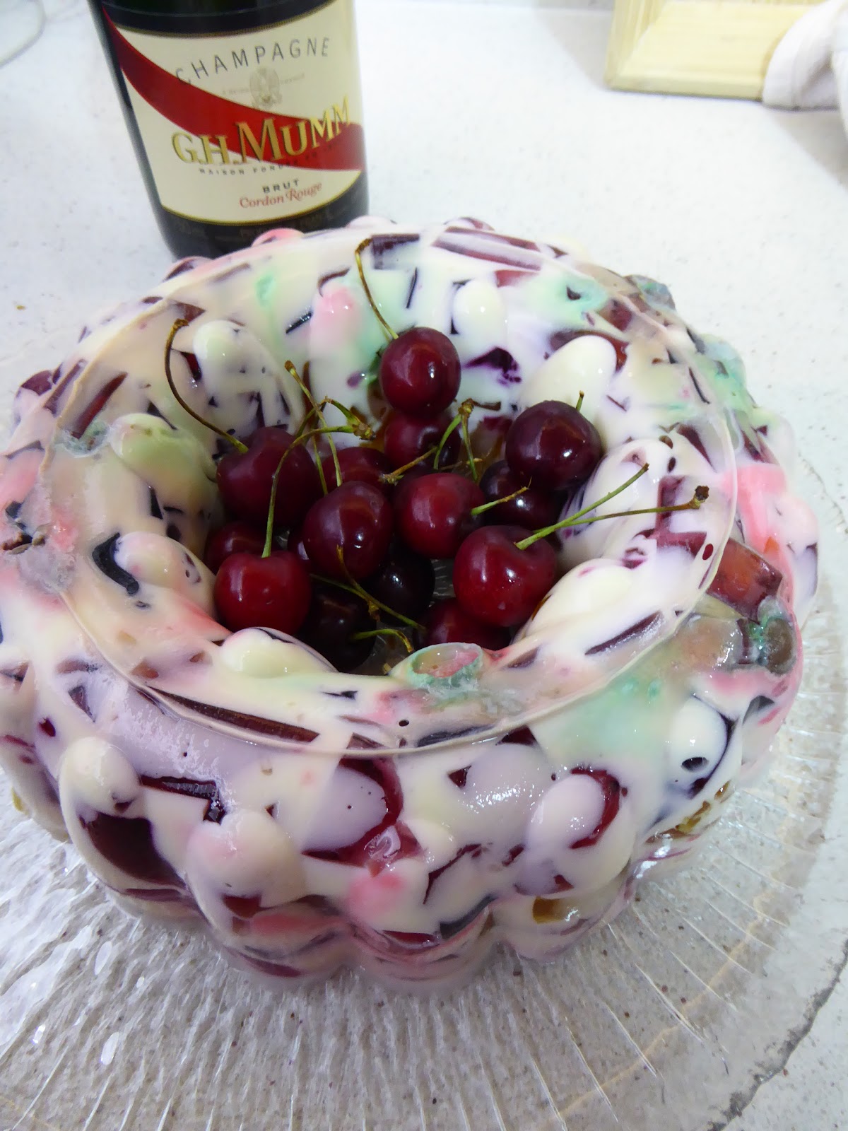 Feed your Inner Cook: Festive Stained Glass Jelly Dessert
