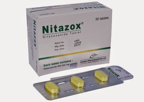 Nitazox (Nitazoxanide) Therapeutic Group: Anti Protozoal | W.W Medical ...