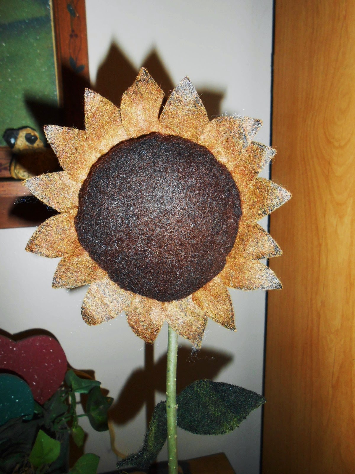 KKL Primitives Selling Blog: PRIMITIVE SUNFLOWER #1 IN RUSTY TIN CAN ...