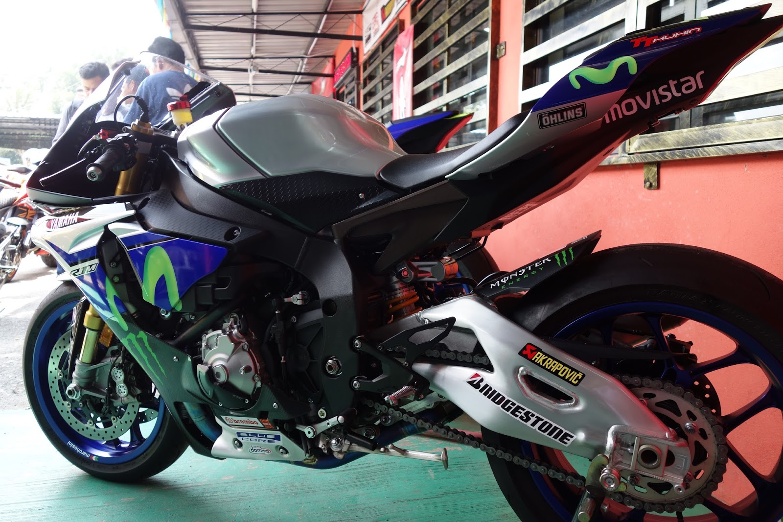 SBK Motoworks: Bonamici Racing parts for R1M/R1 2015