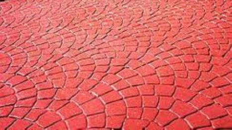 FISH SCALE ~ PATTERN CONCRETE