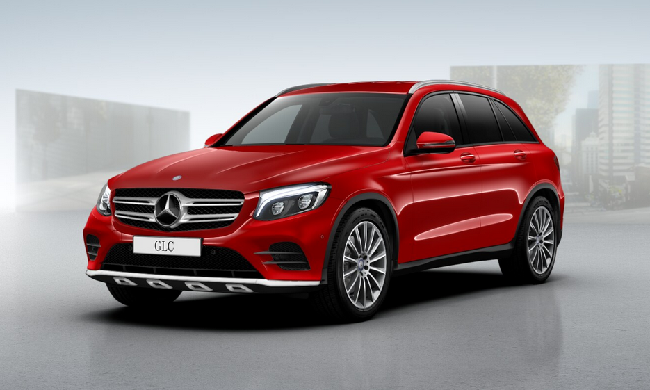 Mercedes GLC X253 (2015 à 2019) - Couleurs et code peinture