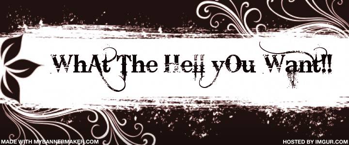 What The Hell You Want