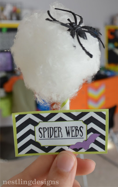 Nestling: Cotton Candy Spider Webs