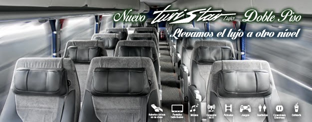 Horarios y destinos de Turistar Lujo Doble Piso