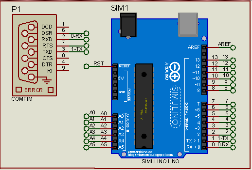 Simulasi Arduino Board dengan Proteus 8.7