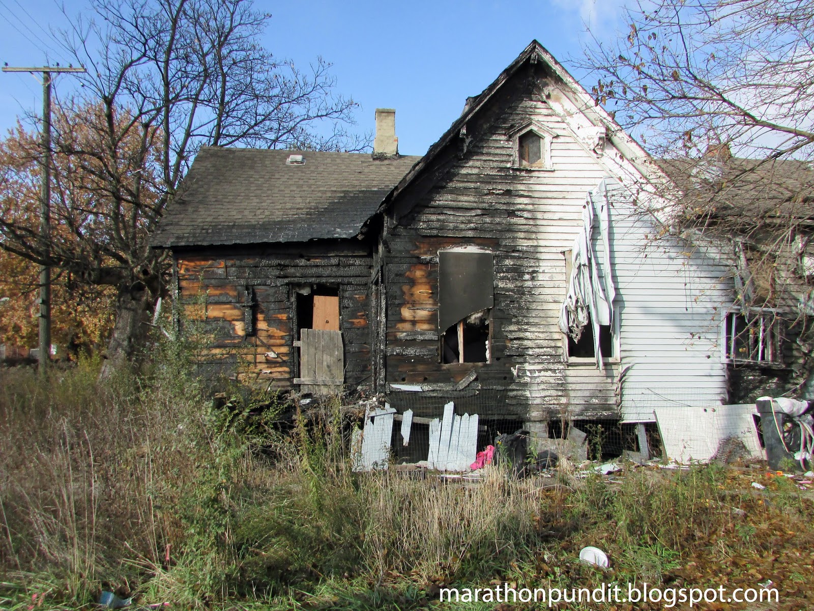 Marathon Pundit: The abandoned homes of Detroit's Delray neighborhood