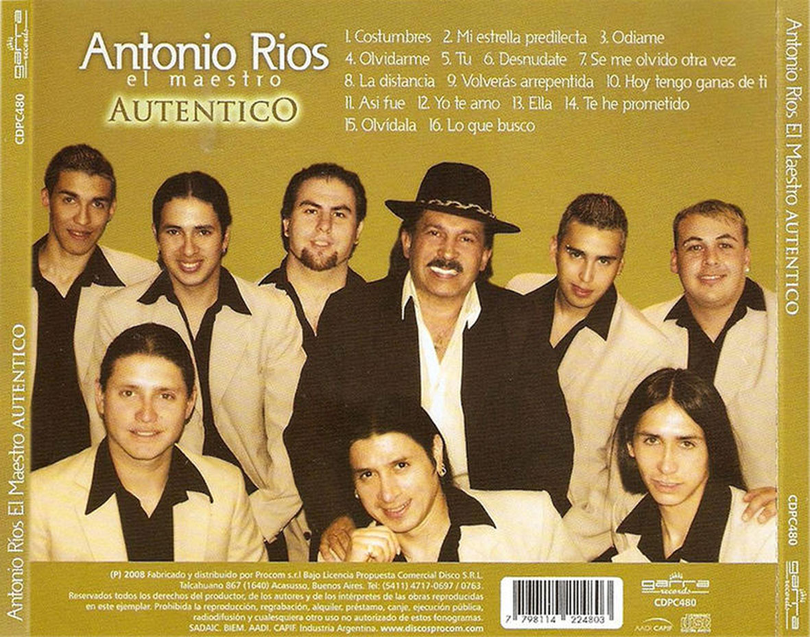 RECUERDOS SIEMPRE 1 - RS1: ANTONIO RIOS 16 DISCOS