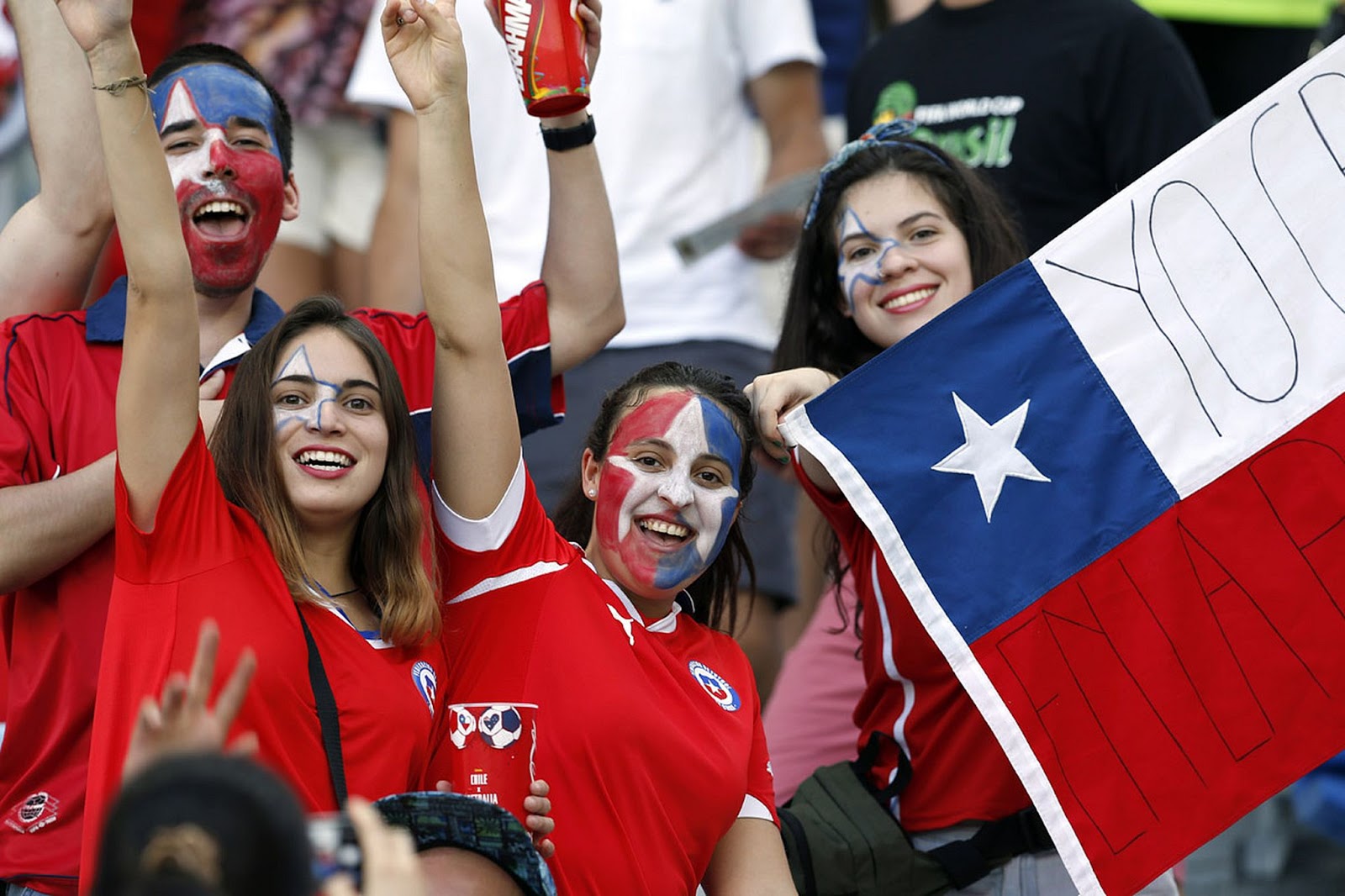Partidos de la Roja: [13/06/2014] Chile-Australia | 3:1