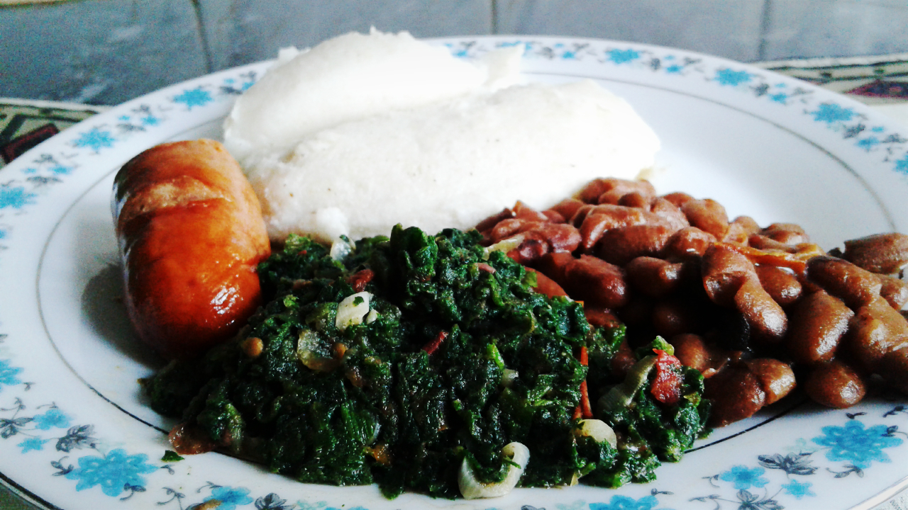 Nshima (maize/corn meal)