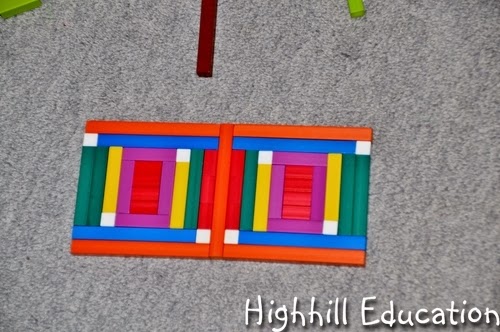 Highhill Homeschool: Cuisenaire Rod Patterns