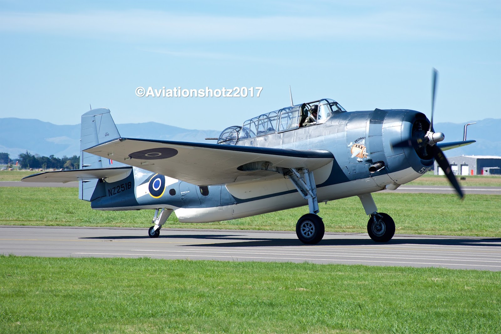 Aviationshotz: Grumman Avenger TBF-1C, NZ2518