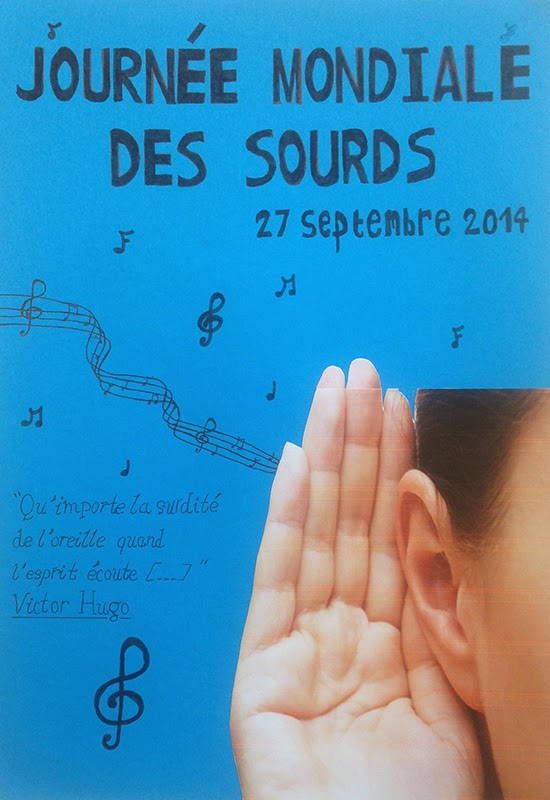 Bts ESF Caen: Journée mondiale des sourds