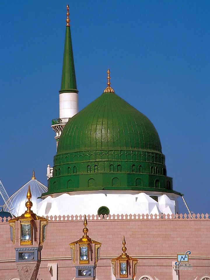 5 Beautiful Walpapers OF Gumbad E Khizra Say Ma'shaa ALLAH Az'zawajal ...