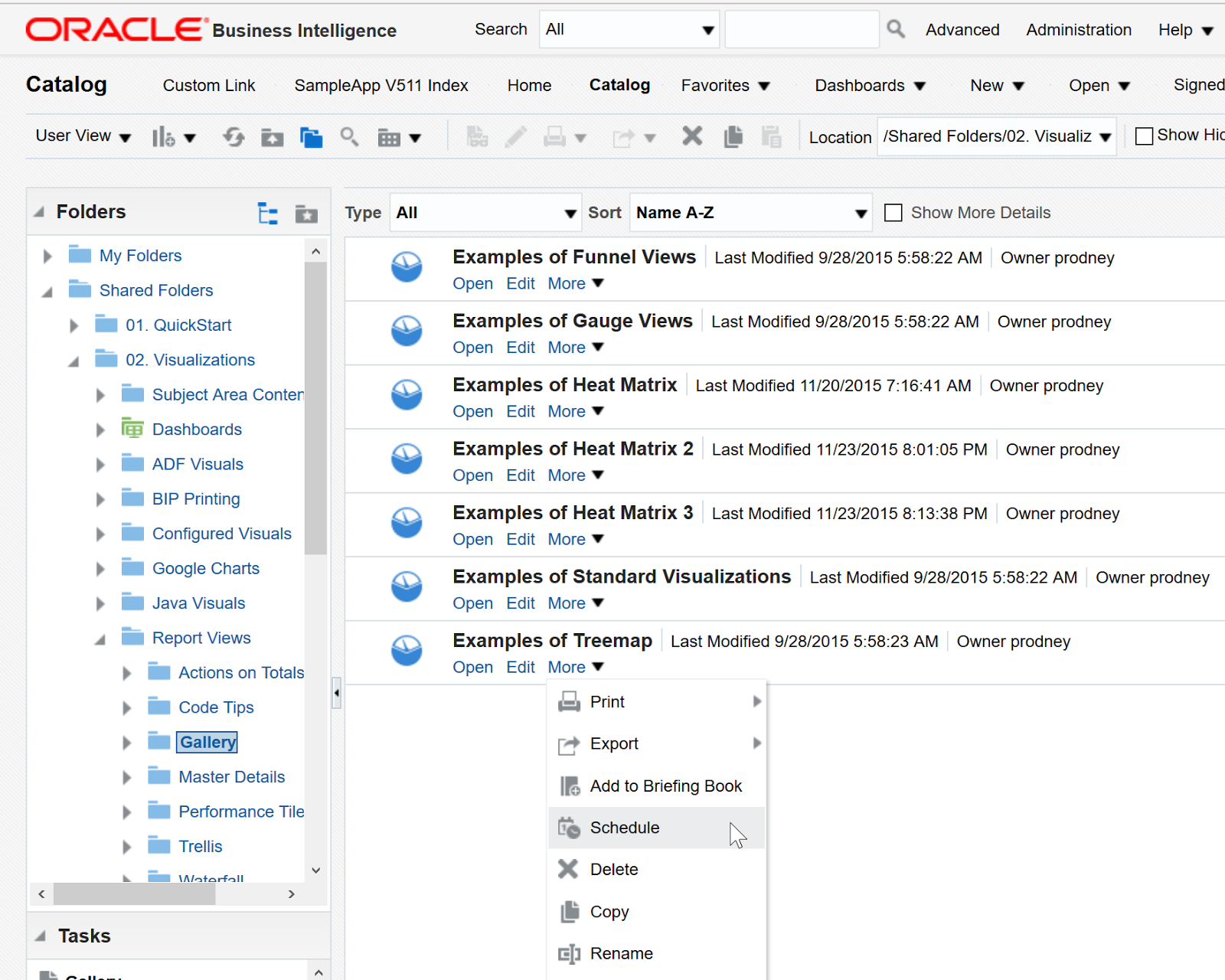 Beyond Just Data: Oracle Business Analytics and More: BICS - Deliveries