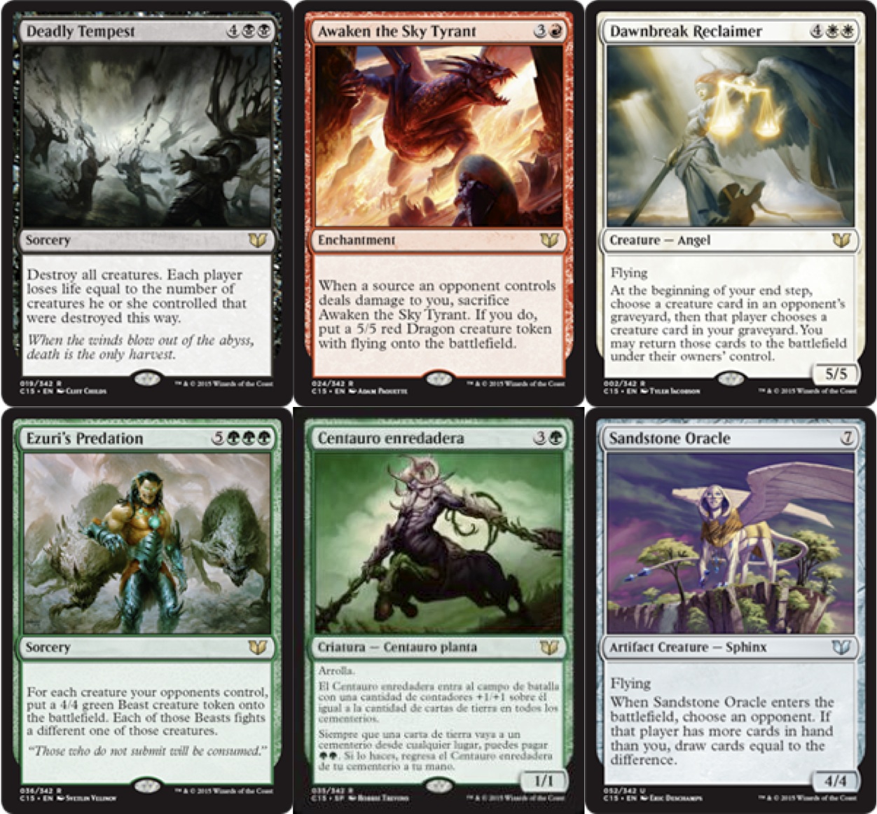 MTG Realm: Commander Previews 11-03