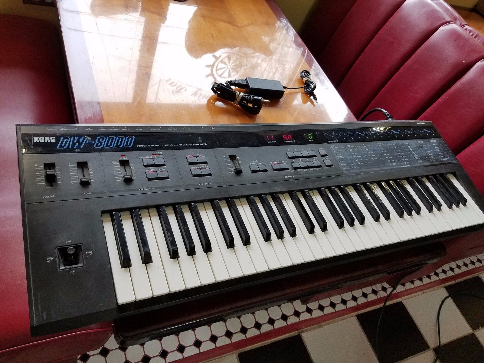 MATRIXSYNTH: Korg DW-8000 Programmable Digital Waveform Synthesizer ...