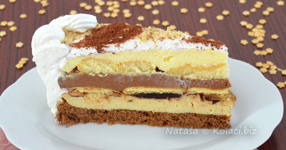 Bingo torta sa tri vrste keksa