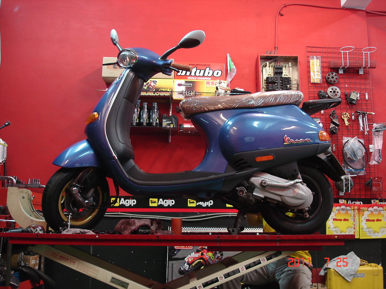 VESPLUS (VESPA+) international: Vespa ET8 潛力大提升！ 141c.c.