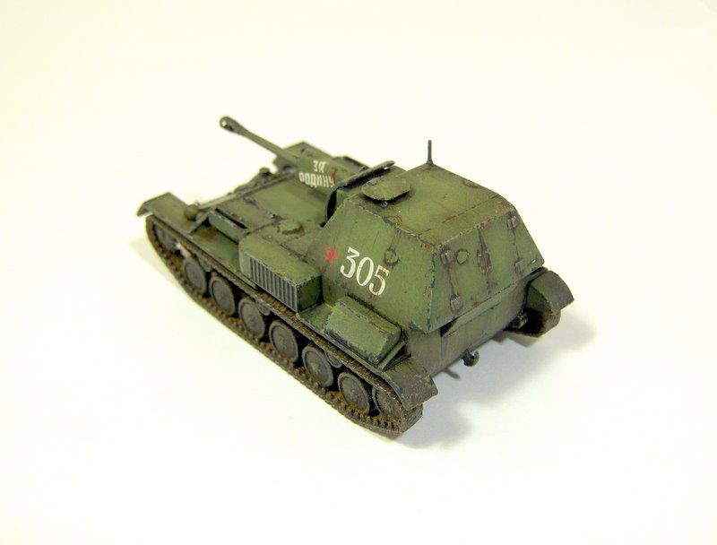 Gulumik Military Models: SU-76 1/72 UM - Gallery