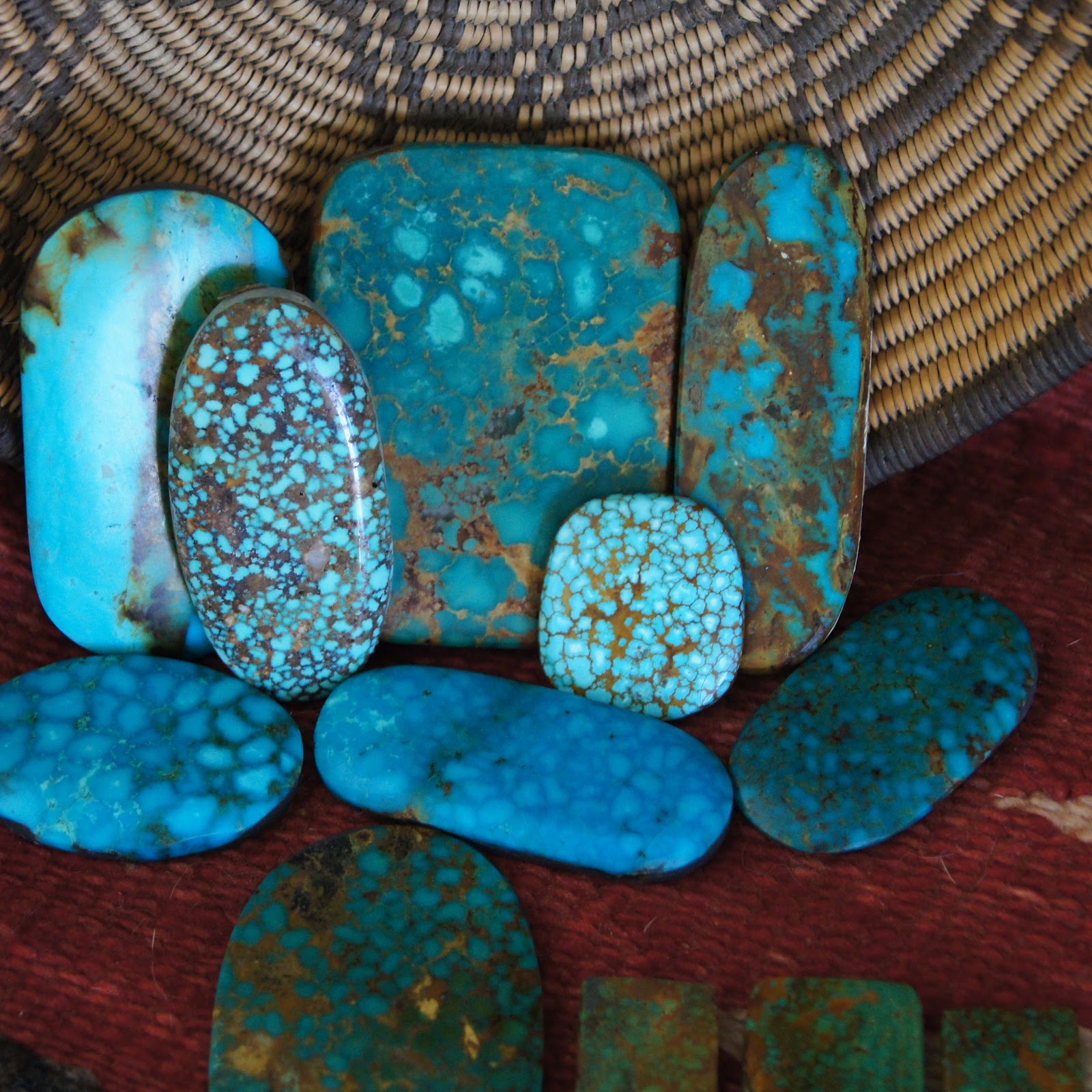 Greg Thorne: American Turquoise Cut By Greg Thorne