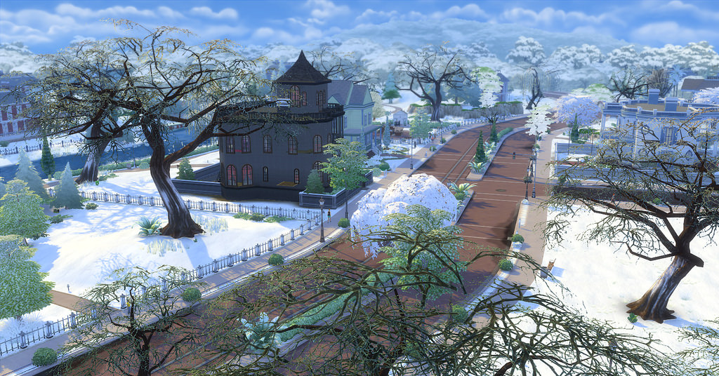 Les Sims 4 - First snow - MOD ~ Nathys Sims