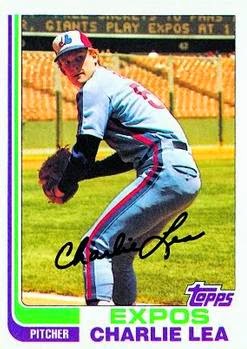 1982 Topps Blog: Card #38: Charlie Lea