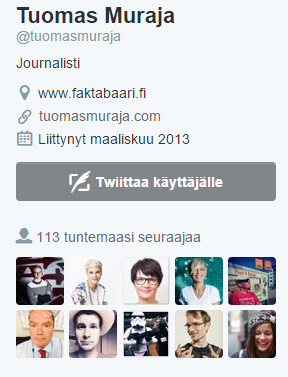 Journalistiseuranta: Tuomas Muraja -spesiaali