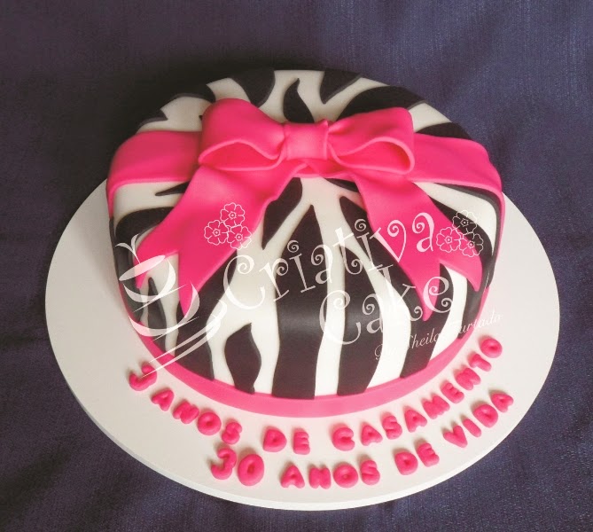 CRIATIVA CAKE: BOLO 30 ANOS